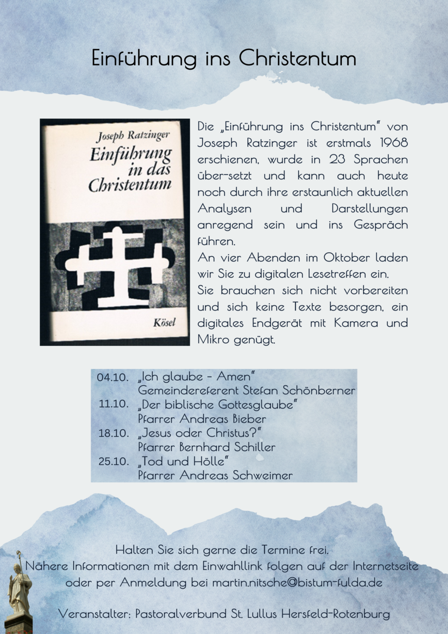 Katholischer Pastoralverbund St. Lullus, Hersfeld-Rotenburg - Einführung ins Christentum ...